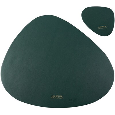 Tableware Pad Placemat Table Mat  PU Leather Heat Insulation