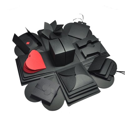 Photo-Album Scrapbook Gift Explosion Box Surprise Girlfriend