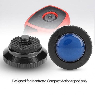 Mini Aluminium Alloy Round Quick Release Plate for Manfrott