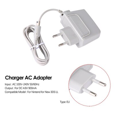 E Charger AC Adapter for Nintendo for new 3DS XL LL for XL