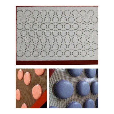 Home Non  Silicone Mat Baking Oven Pastry Macaron Cake Sheet