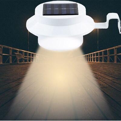 3LED Solar Light Corridor Wall Lamp Courtyard Outdoor Fence