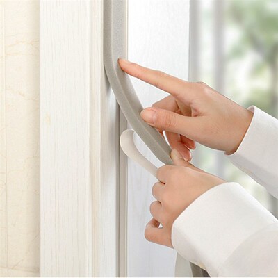 3cm x200cm Door Window Sealing Strips Sound-Proof Foam y Tap