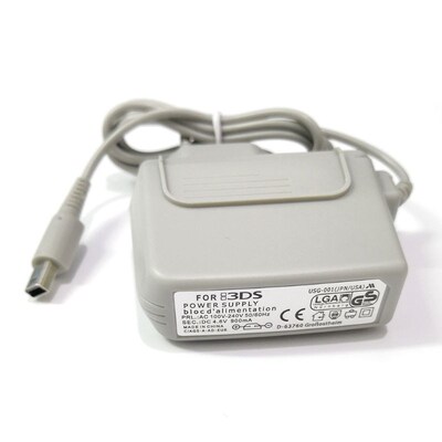 Plug Travel Charger for  Nintendo NEW 3DS XL AC 100V 240V P
