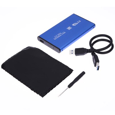 2.5 inch USB 3.0 SATA HDD Case Mobile Hard Disk Case Externa