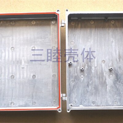027A 256*200*86无孔z 室外压铸铝防水盒 无线AP网桥防水外壳