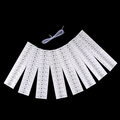 50/100Pcs 6V SMD Lamp Bead with Optical Lens Fliter for 32-6