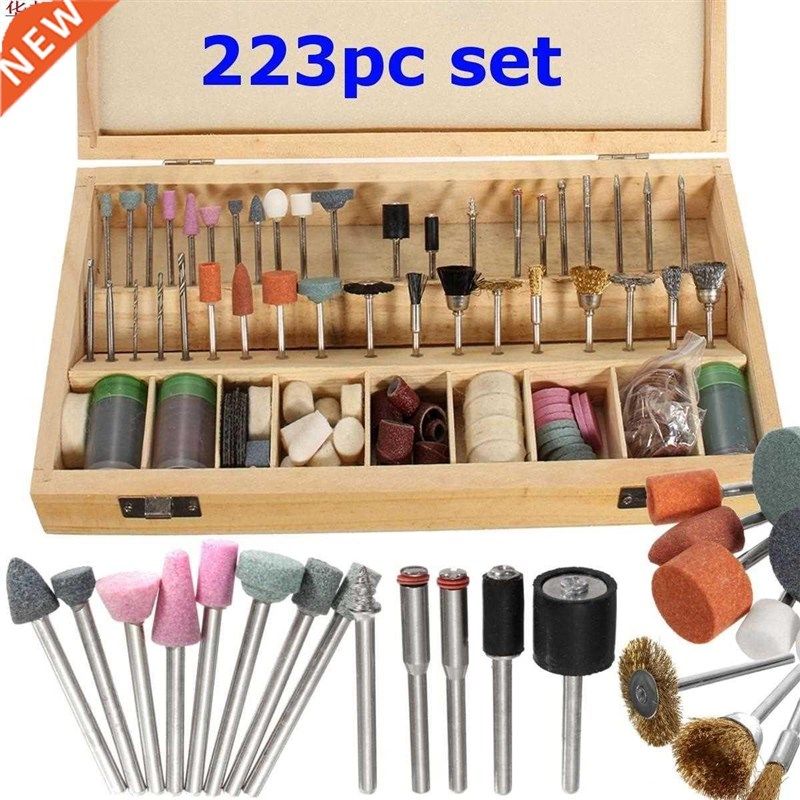 22pcs Mini Drill Bit Set Abrasive Rotary Grinding Sanding P_虎窝淘