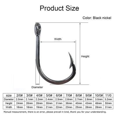 Circle Hook Jig Heads Stainless Steel Fishing Hooks Live Bai