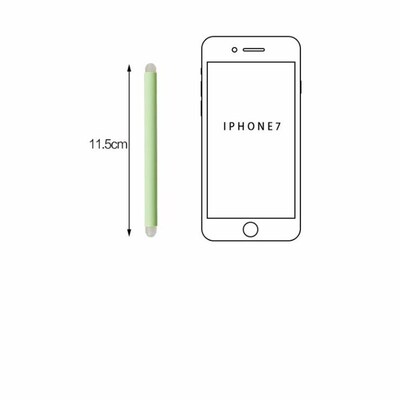 6pcs Erasable Pen Special Rubber  Pink Fluorescent Green Lig