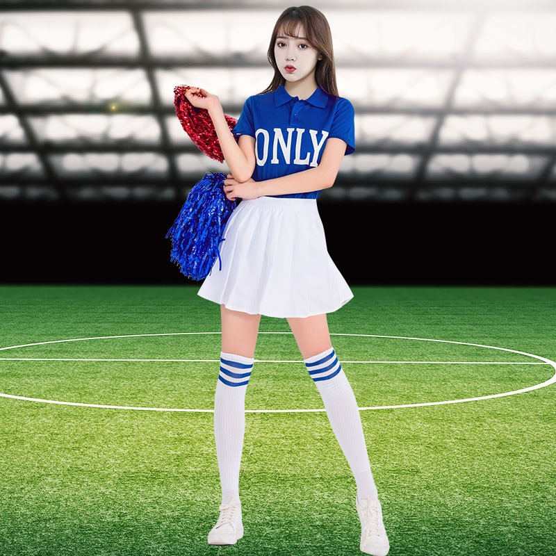 拉拉队服装韩国女团同时演出服蹈场舞成人舞广表演款尚啦啦操衣服
