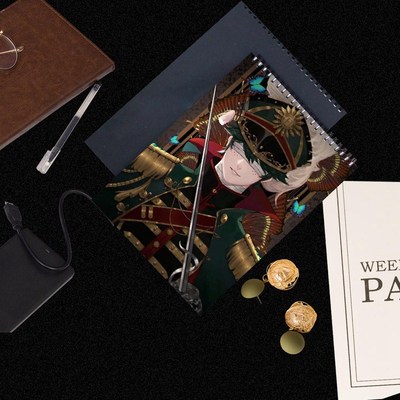 A4 Anime My Hero Academia Watercolor Paper Sketch Book Porta