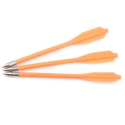 36Pcs 6.3 Inches Colorful Plastic Crossbow Bolts Arrows for