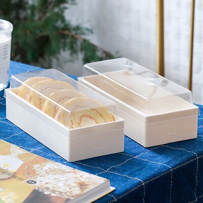 Swiss cake roll packaging box net red Korean sandwich box lo