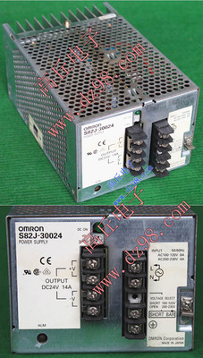 日本OMRON S82J-30024 开关电源 输入AC220V 输出DC 24V 14A