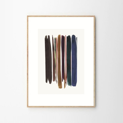 进口丹麦抽象风艺术装饰画