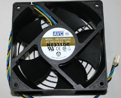 原装 AVC DS12038B12U 12038 DC12V 2.5A 12cm 散热风扇