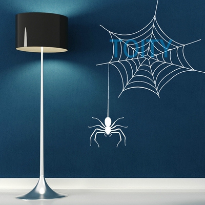蜘蛛贴画贴纸装饰墙贴玻璃贴