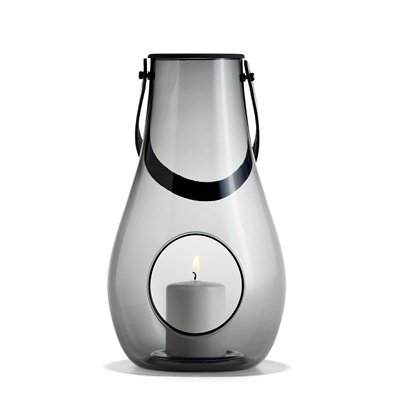 现 Holmegaard  烛台 Design with Light candle holder smoke