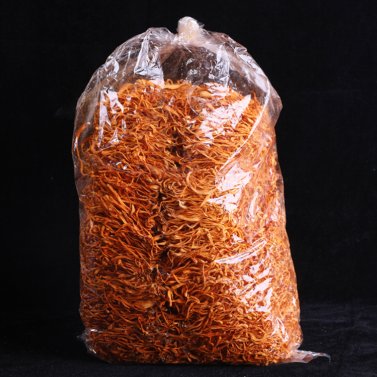 云南虫草花孢子头干货500g 蛹虫草金虫草包邮 北虫草散装