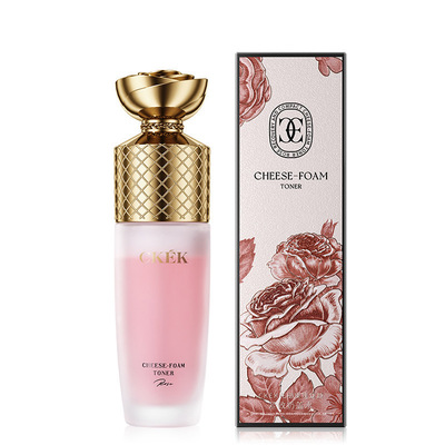 CKEK花秘玫瑰复颜紧致奶盖水面部护肤品补水保湿精华水大学生家用