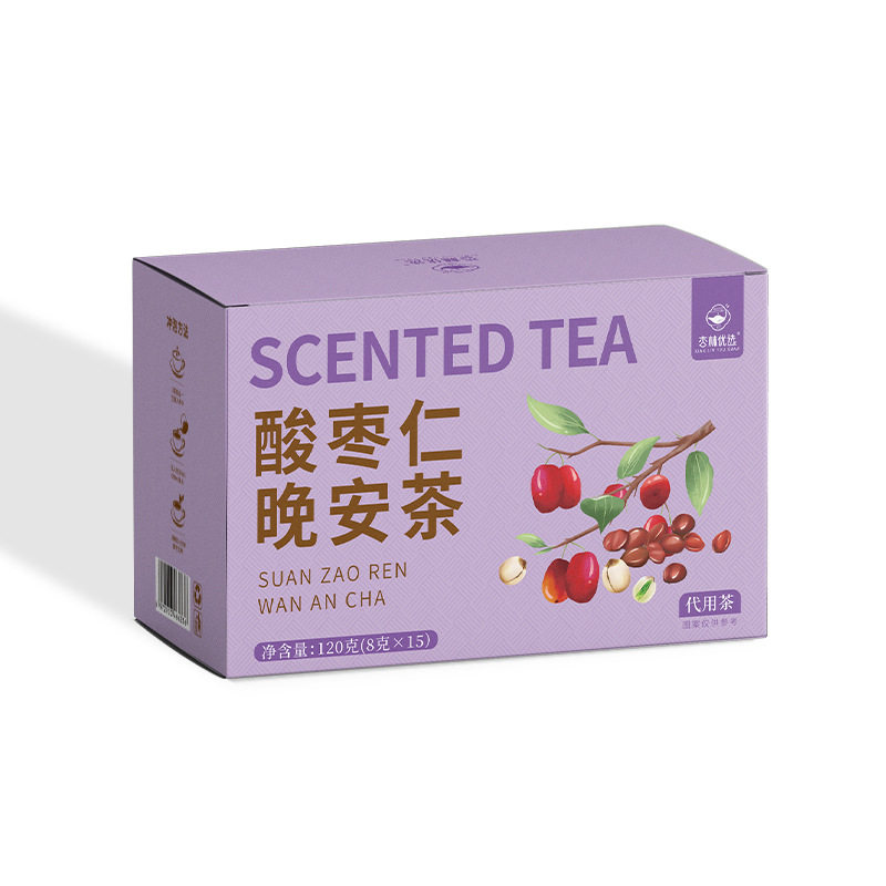 杏林优选酸枣仁茯苓茶桑葚枸杞花茶茯苓百合茶晚安茶用养生茶