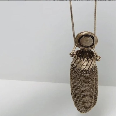 跨境Handmade1920s English Coin Purse20年代中世纪英国硬币钱包