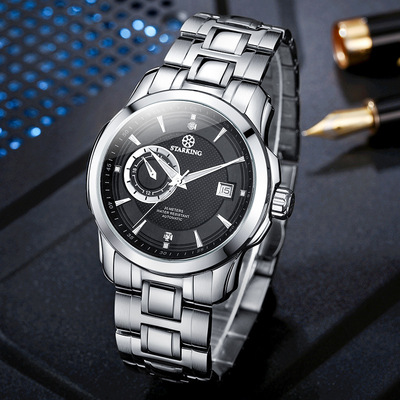星皇STARKING手表 全自动机芯8217多功能士商务夜光手表