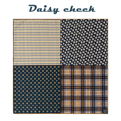 雏菊桑蚕丝双面田园秋季