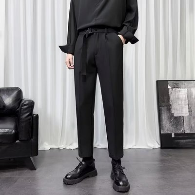 质感小西裤长裤韩版修身