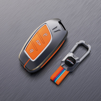 适用荣威rx5plus钥匙套i5女6名爵5车max壳rx3扣i6max包zs科莱威HS