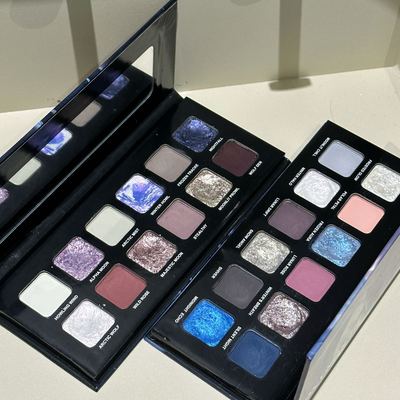 轻烟熏~HERORANGE十二色狼月色系眼影！珠光爆闪哑光卧蚕修容粉盘