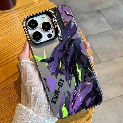 EVA初号机适用于苹果17AIR手机壳iPhone16PRO生15硬壳14潮酷13