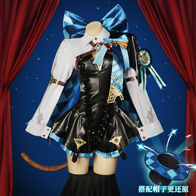 原神琳妮特cosplay枫丹双子林尼魔术师游戏扮演二次元万圣节cos服