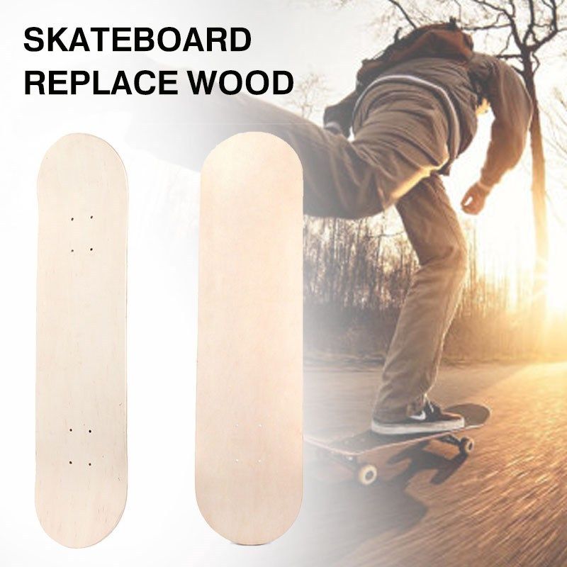 Blank Skateboard Decks Double Skate Decks DIY Wood 8 Inch 8-_虎窝淘