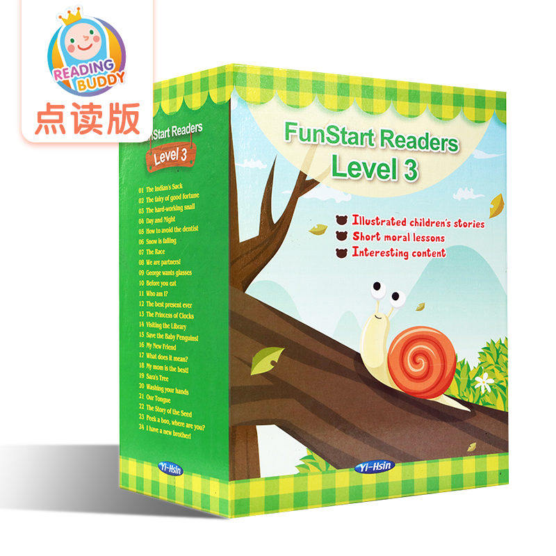 FunStart Readers Level英文原版绘本有趣的读完阶段 3(全24册)正版书籍新华书店旗舰店文轩官网 INHERIT ...