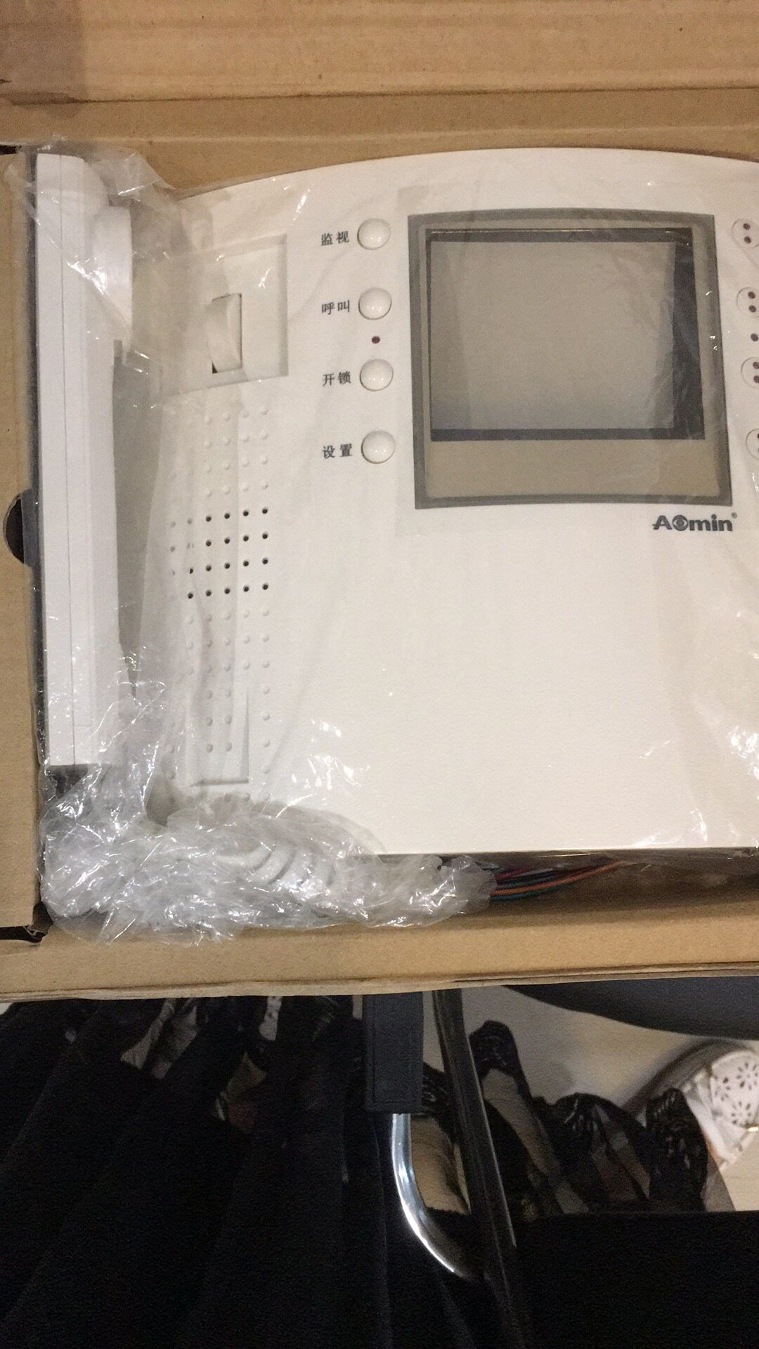 aomin奥敏楼宇可视对讲门禁家用门铃826系统1204/2204/2206/6609_虎窝淘