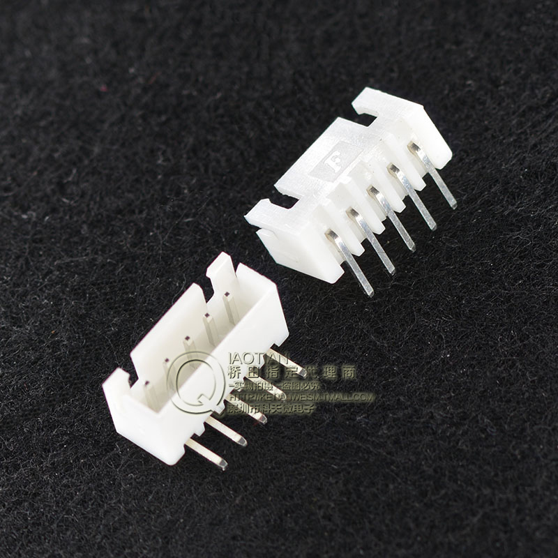 XH2.54接插件 2.54mm弯针座 2p/3/4/5/6/7/8/9/10-20P（50只）_虎窝淘