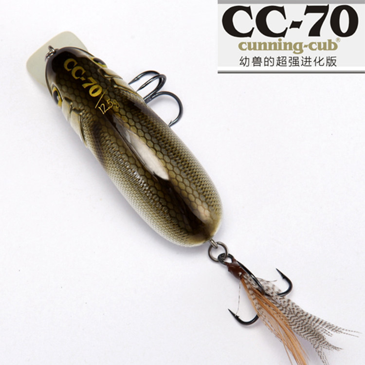路亚发烧友Lurefans大河奔流 CC70 12.5g米诺路亚饵仿生假饵硬饵_虎窝淘