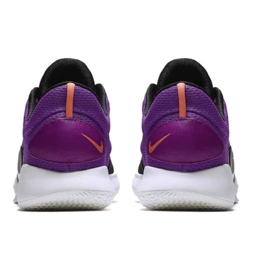 正品Nike/耐克男鞋2023春新款黑白泼墨低帮实战篮球鞋AR0465-003_虎窝淘