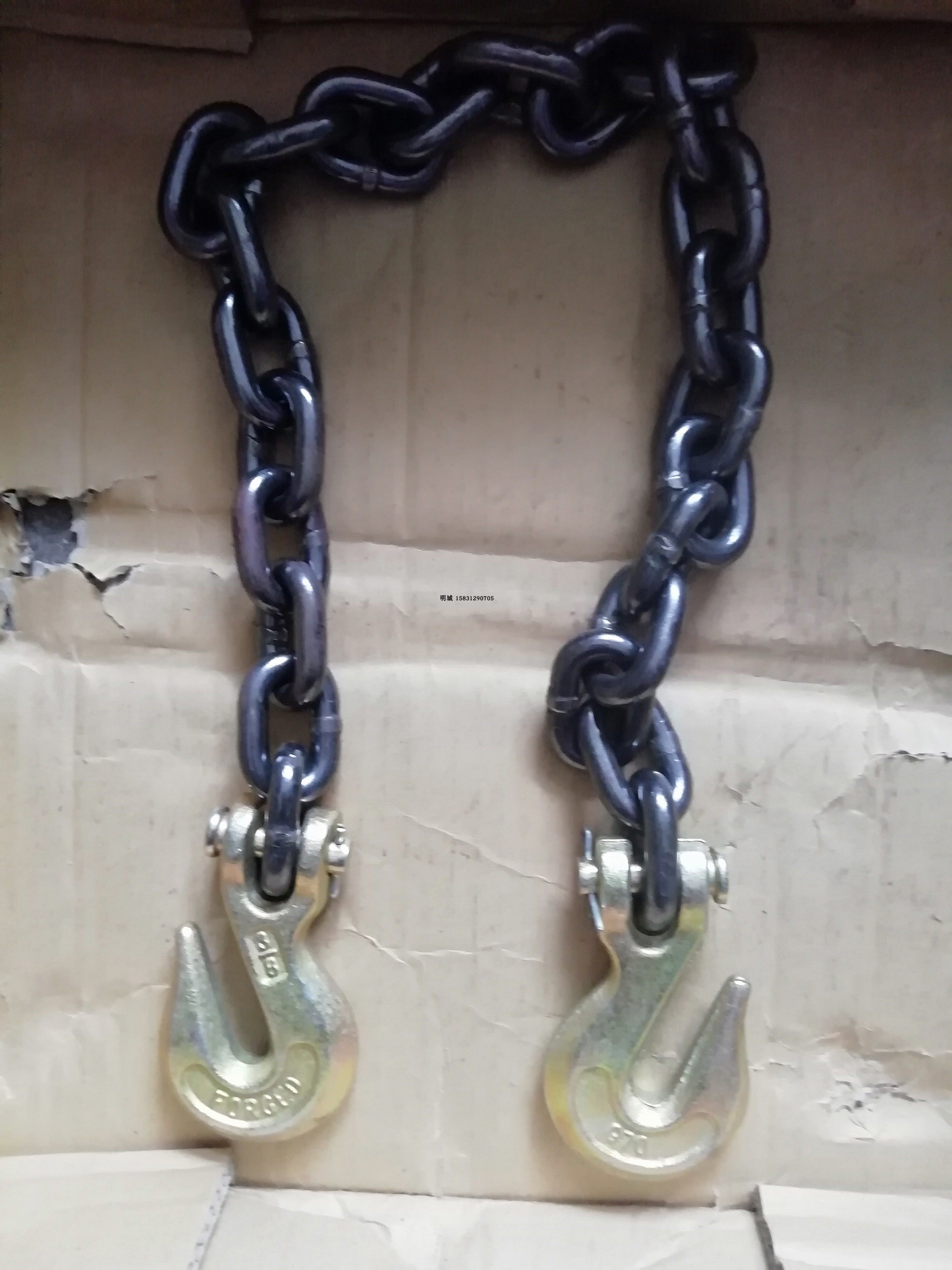 链条捆绑链羊角抓钩吊石头链吊车1吨2吨3吨5吨吊装链起重双钩吊链_虎窝淘