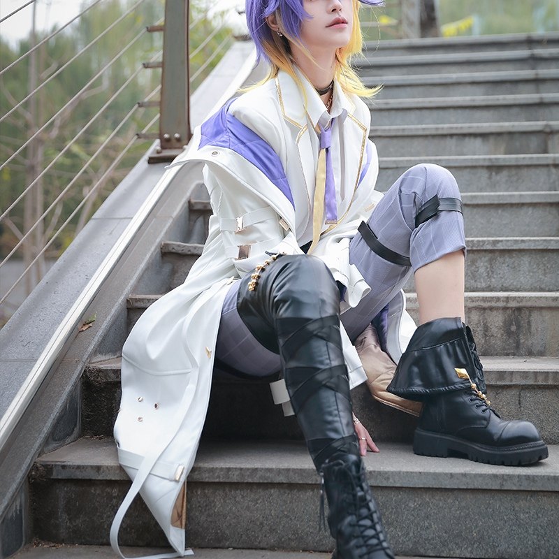 次元依Vtuber虚拟主播ILUNA彩虹社 Aster Arcadia cosplay服套装_虎窝淘