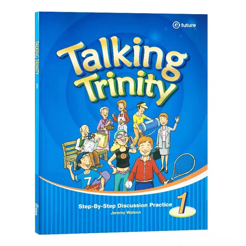原版进口教材少儿英语口语 Talking Trinity 1学生书一册_虎窝淘