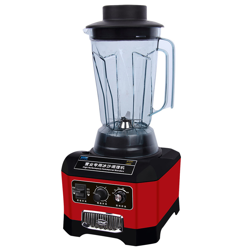 瑟诺SJ-52AT商用沙冰机现磨豆浆机定时冰沙机榨汁机搅拌机碎冰机_虎窝淘