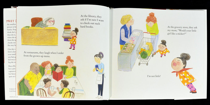 【现货】不是小不点Not Little 3-6岁儿童情感品格培养启蒙故事绘本英文原版拒绝霸凌善本图书_虎窝淘