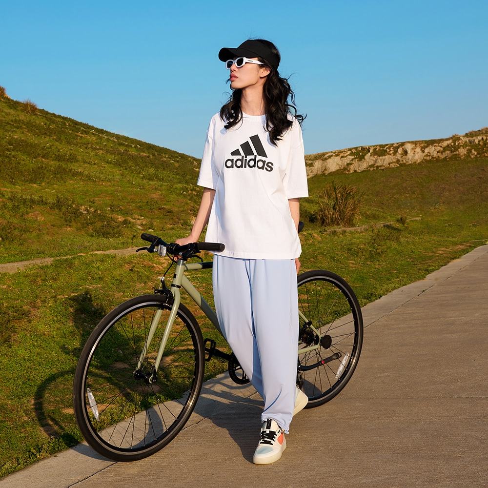 阿迪达斯女子运动休闲防晒凉感透气束脚长裤IP3971 IP3970 IW9431_虎窝淘