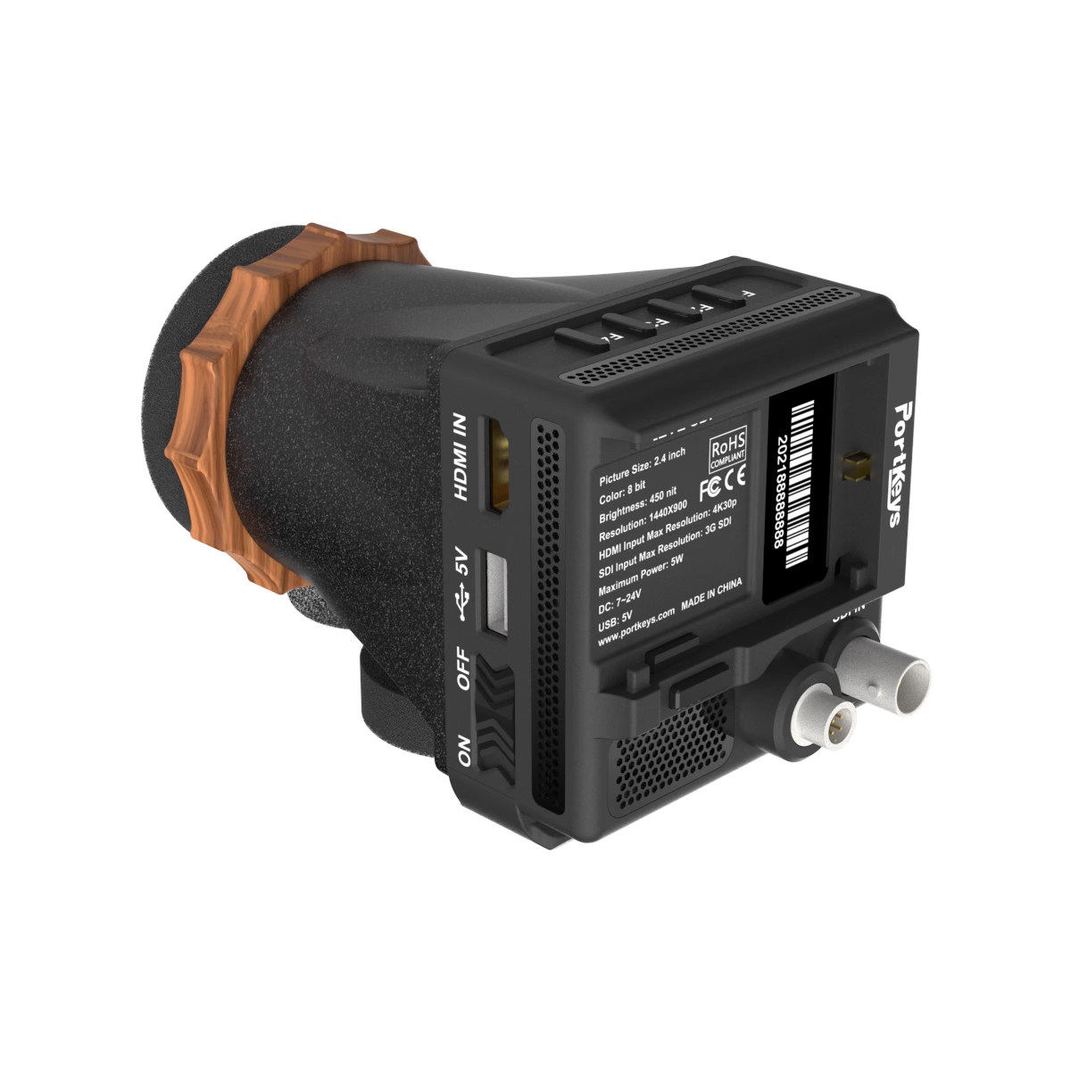 Portkeys艾肯三代LEYE III EVF 4K HDMI/LEYE SDI电子取景器寻像器监视器_虎窝淘