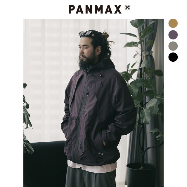 PANMAX trendy brand large size men's clothing 2025 spring new outdoor ...