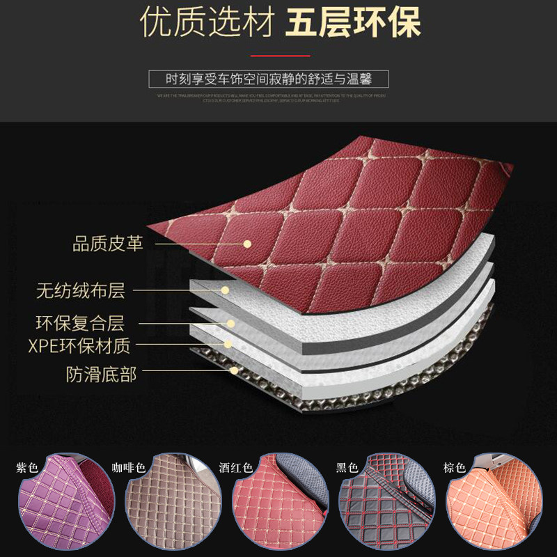 适用于新J6P解放J6M专用脚垫J6L版JH6老J6J7全包围货车脚垫皮革_虎窝淘