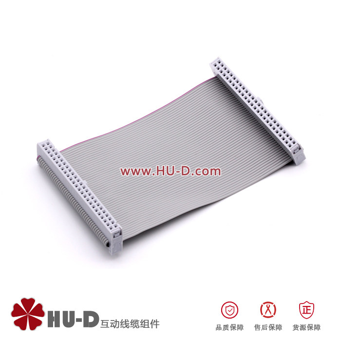 正凌精工 FC排线线束 64P灰排加工压线头IDC扁平线缆订制线_虎窝淘